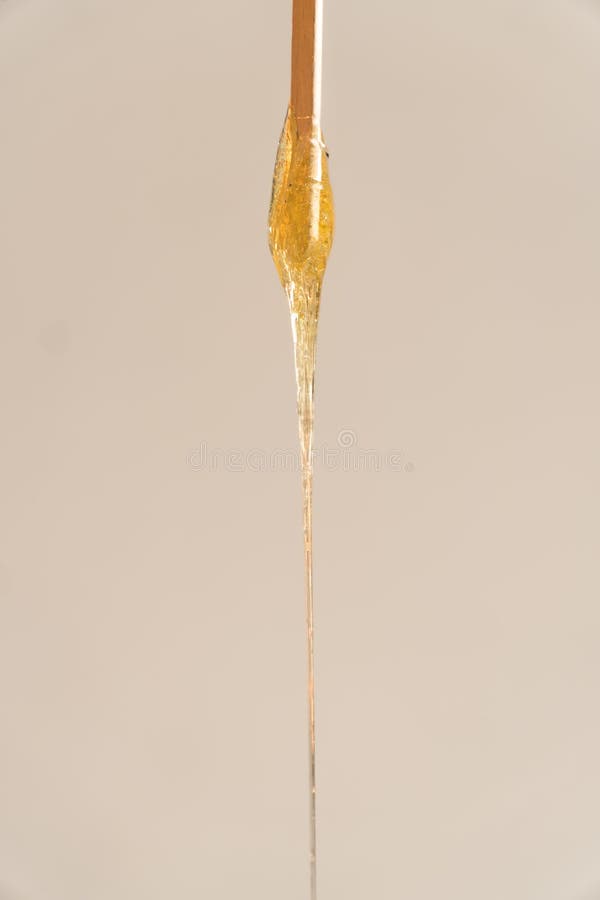Sugar Paste Flowing Down Drop Close-up Vertical Photo Stock Image ...