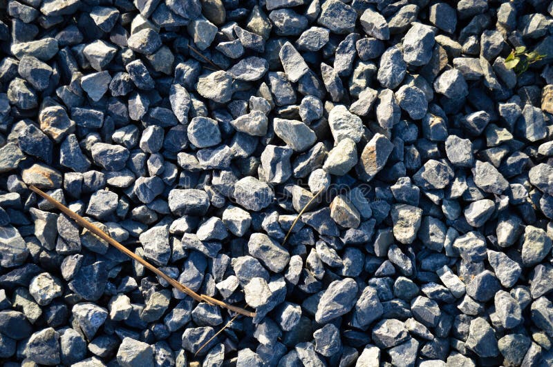 Large and Small Blue Pebbles Stone Texture Stock Photo - Image of ...