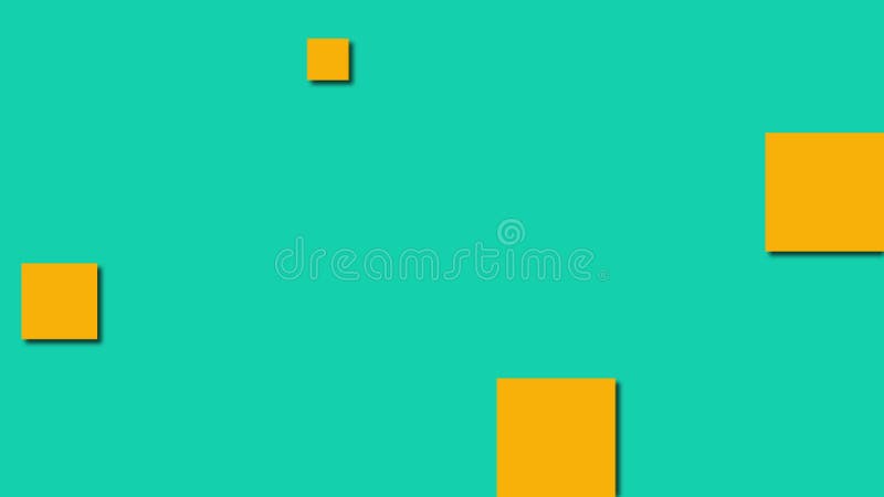 Large and Small Flat Squares on a Solid Background, Computer Generated ...