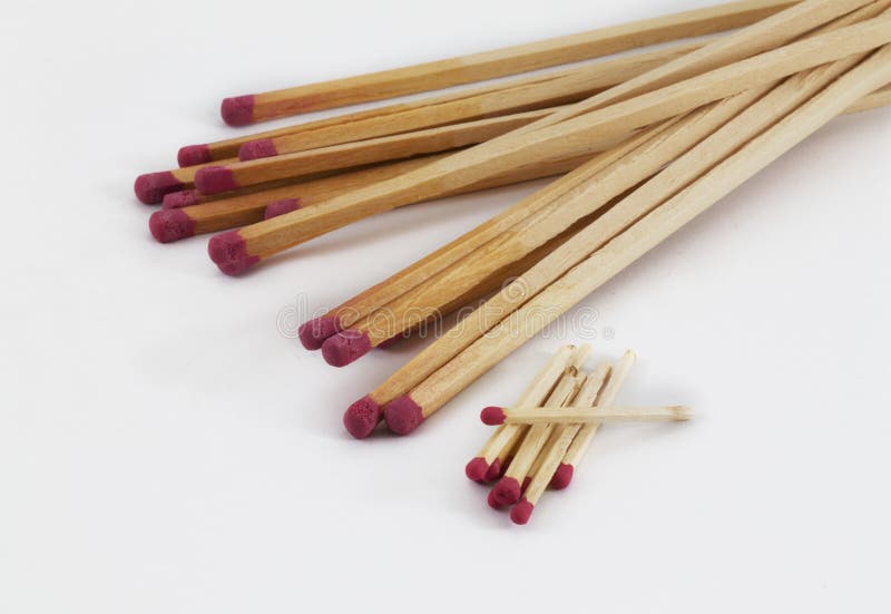 Large and small matches stock photo. Image of close, background - 20148508
