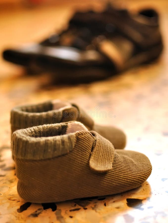 Large and small shoes stock photo. Image of footwear - 23314102