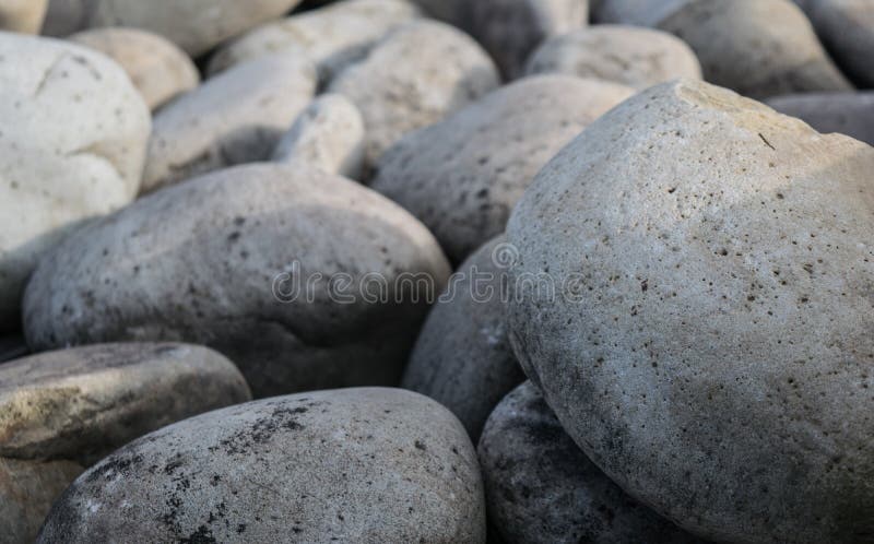 Large smooth stones stock photo. Image of large, black - 90955350