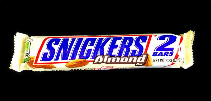 2 Varieties of Snickers Candy Bars Editorial Stock Image - Image of ...