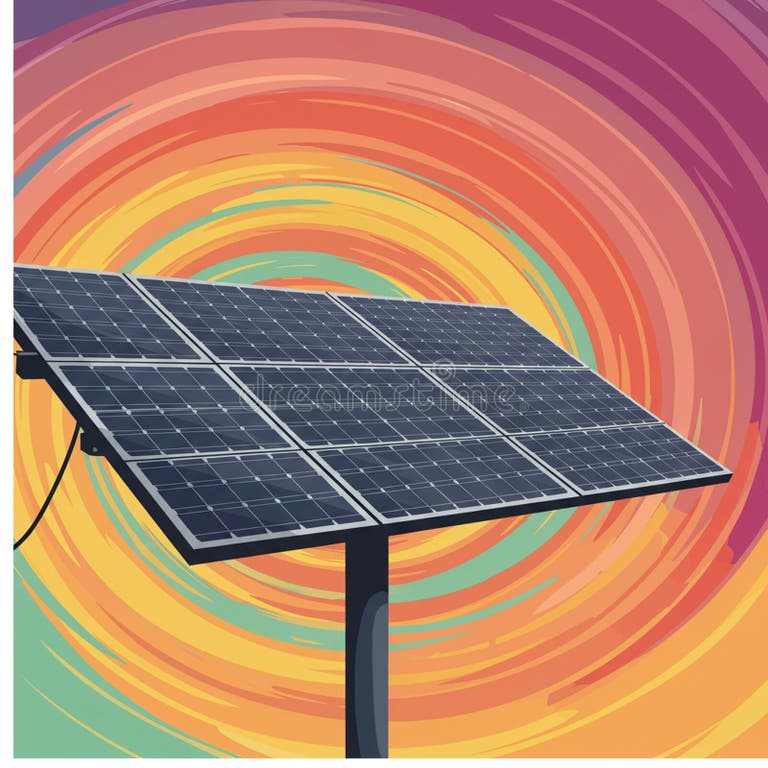 A Large Solar Panel Composed of Multiple Rectangular Solar Cells is ...