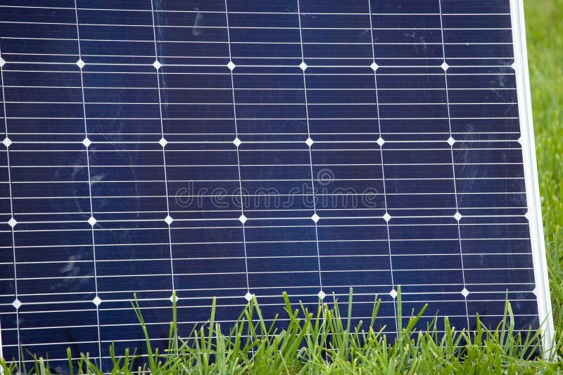 Large solar panel stock photo. Image of electrical, generation - 157778744