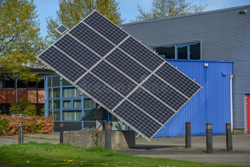 Large Solar Tracker Equipped with Multiple Photovoltaic Panels ...