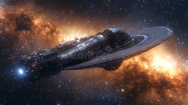 Large Space Telescope Exploring Distant Galaxies with Its Massive Dish ...