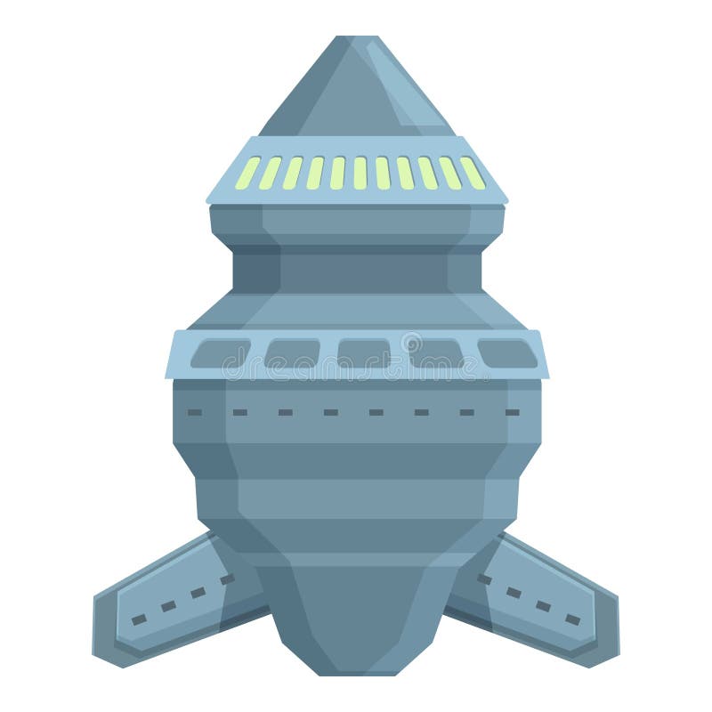 Large Spacecraft is Floating in Space Stock Vector - Illustration of ...