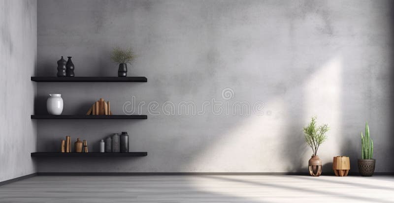 Large Spacious Photo Studio, Gray Studio for Design and Advertising ...