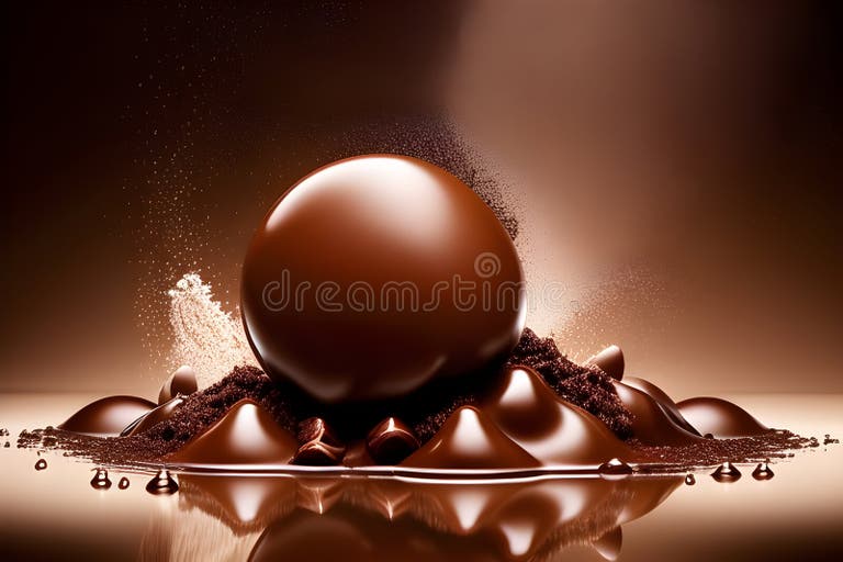 Spherical Chocolate Stock Illustrations – 1,050 Spherical Chocolate ...