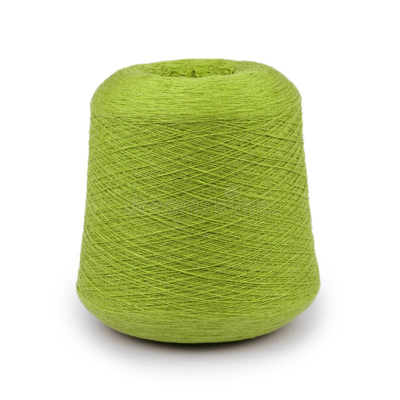 Large Spool of Thread, Knitting Yarn, Multi-colored Threads Stock Photo ...