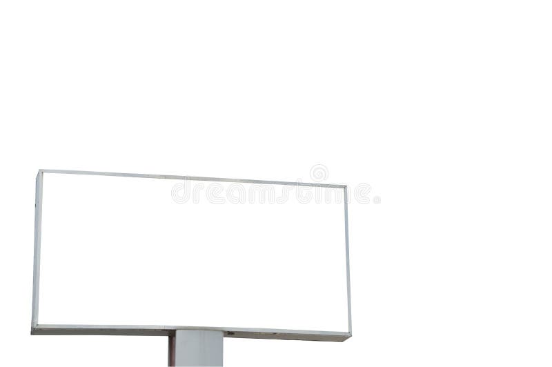 Large Square Label, White Background Stock Image - Image of billboard ...