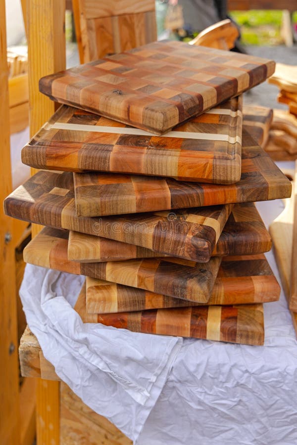 Wood Cutting Boards stock image. Image of modern, cutting - 266123235