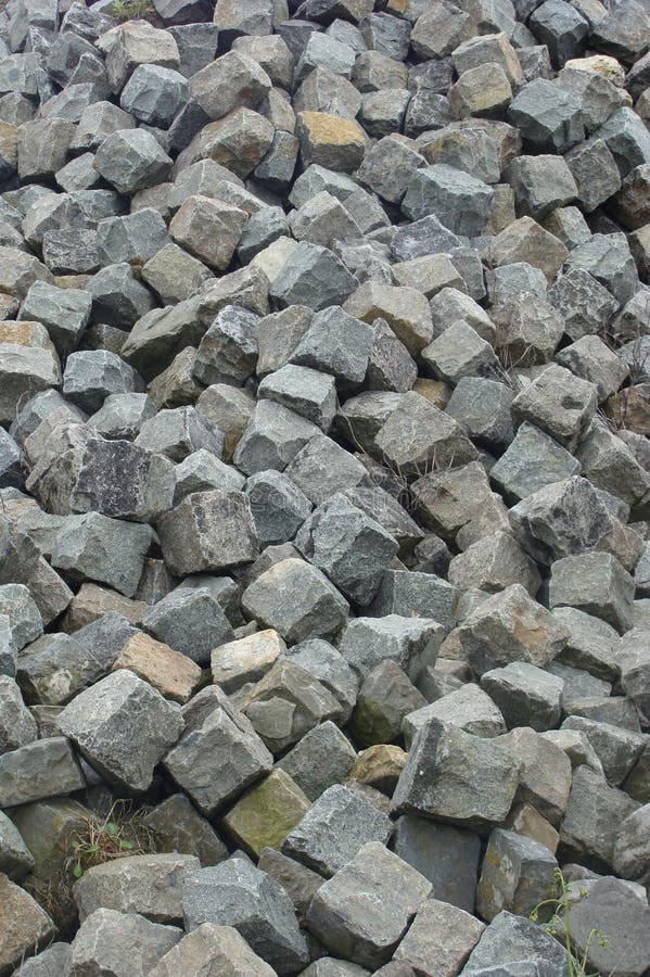 Large Stack of Cobble Stone Stock Photo - Image of cobbles, surfaces ...