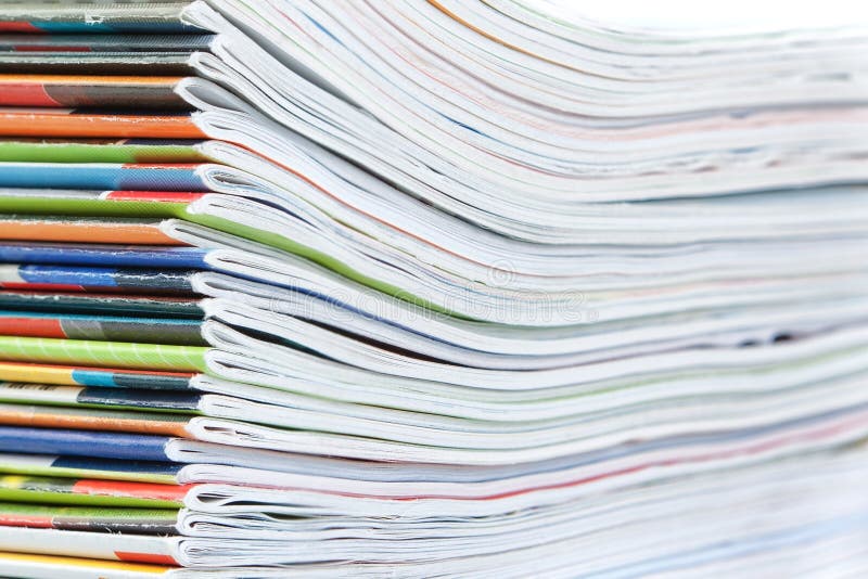 Magazine Stack stock image. Image of horde, author, colorful - 12330271