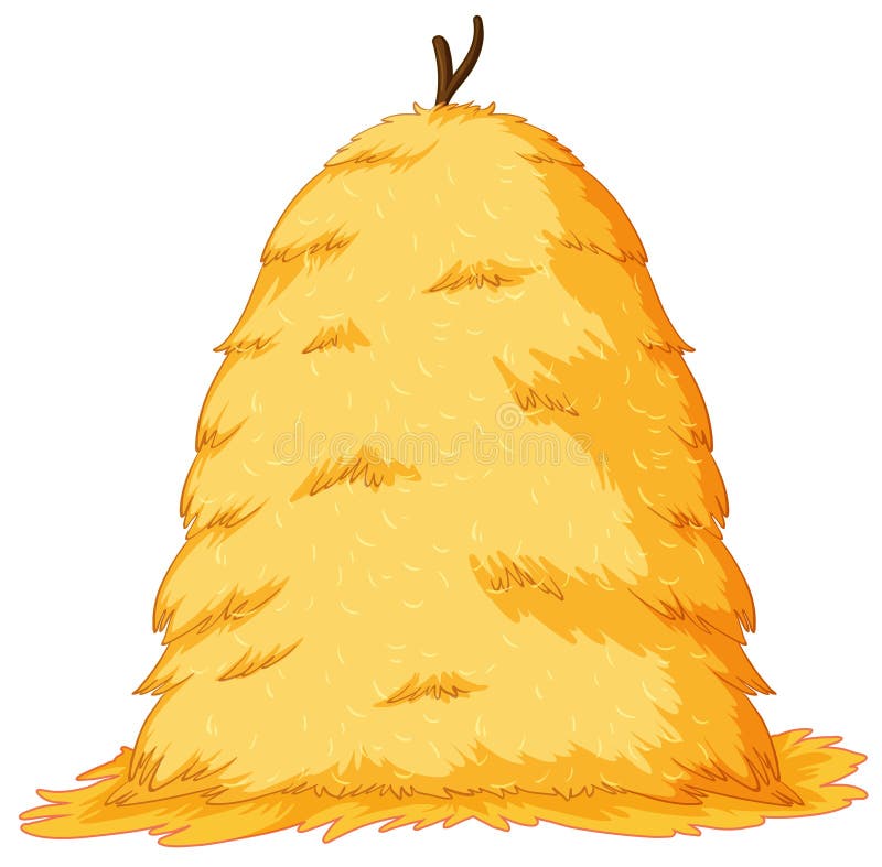 Cartoon Pile Of Hay Clipart