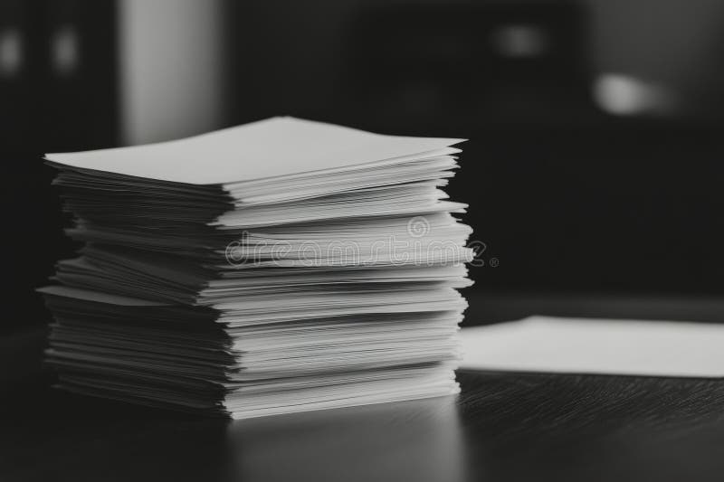 Office Productivity Organization Large Stack Documents Business ...