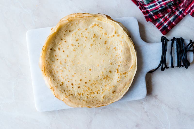 Pancake. Crepes with Berries Stock Image - Image of baked, breakfast ...