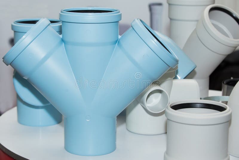 Large Blue Water Tank is Beautifully Arranged. Stock Image - Image of ...