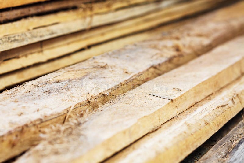 Large stack of wood planks stock image. Image of mill - 97492635