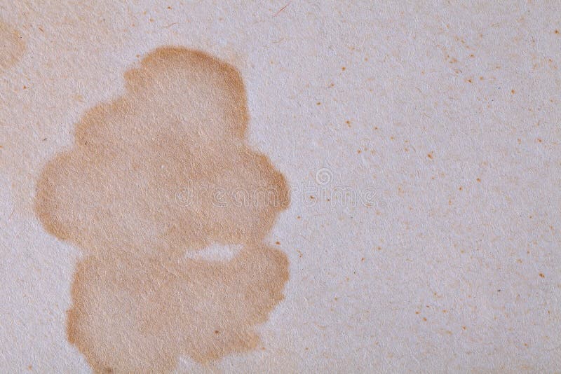 Large Stain on Paper Texture Stock Image - Image of slick, background ...