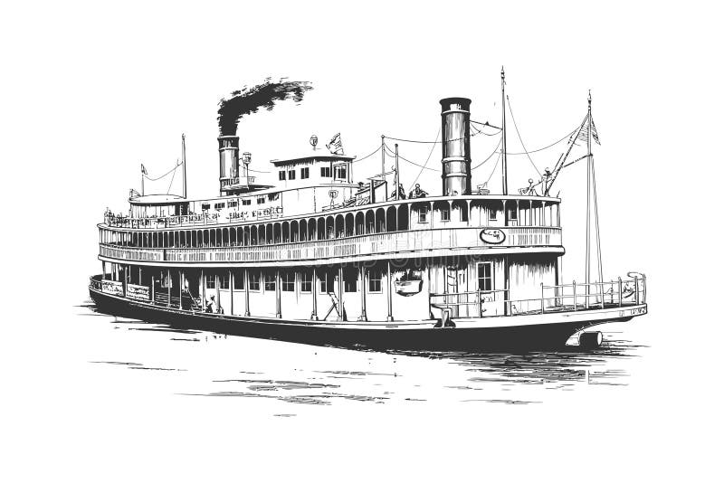 Steamboat Plans Drawings