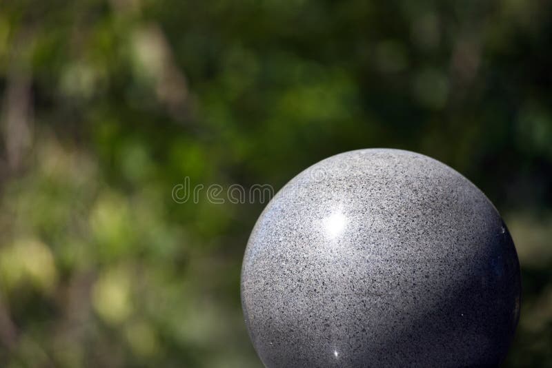 Large Stone ball stock image. Image of stone, abstract - 10438801
