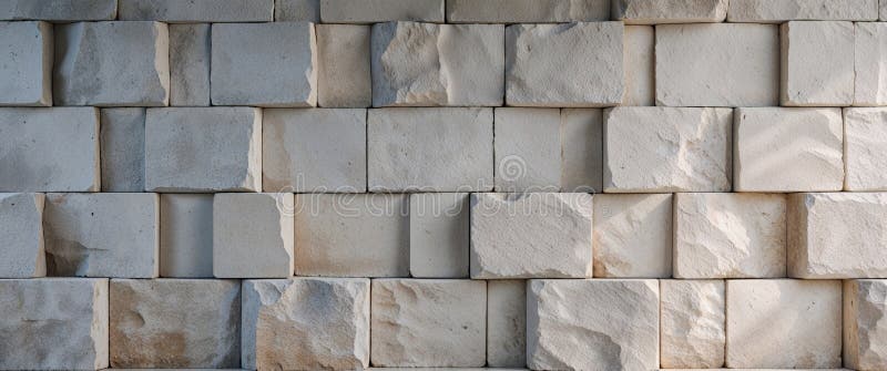 Large Stone Blocks Fitted Closely Together Forming a Wall. Stock Image ...