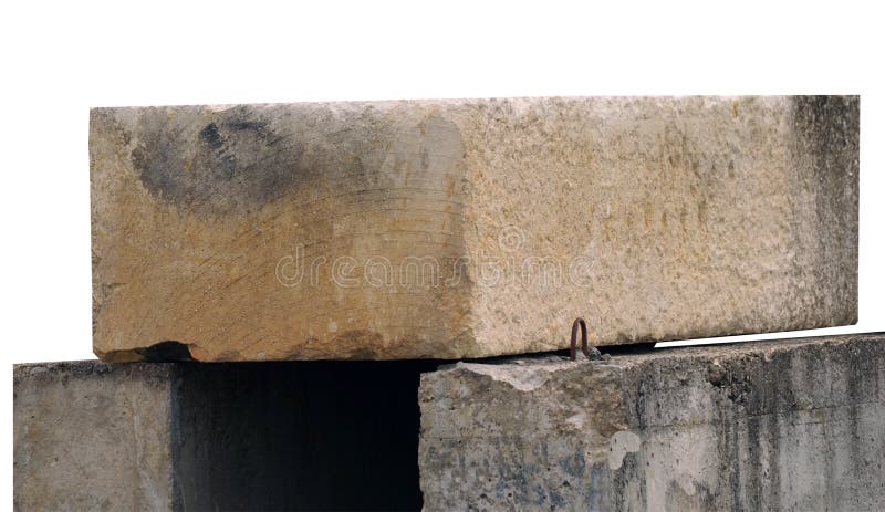 Large Stone Building Blocks Stock Image - Image of brick, foundation ...