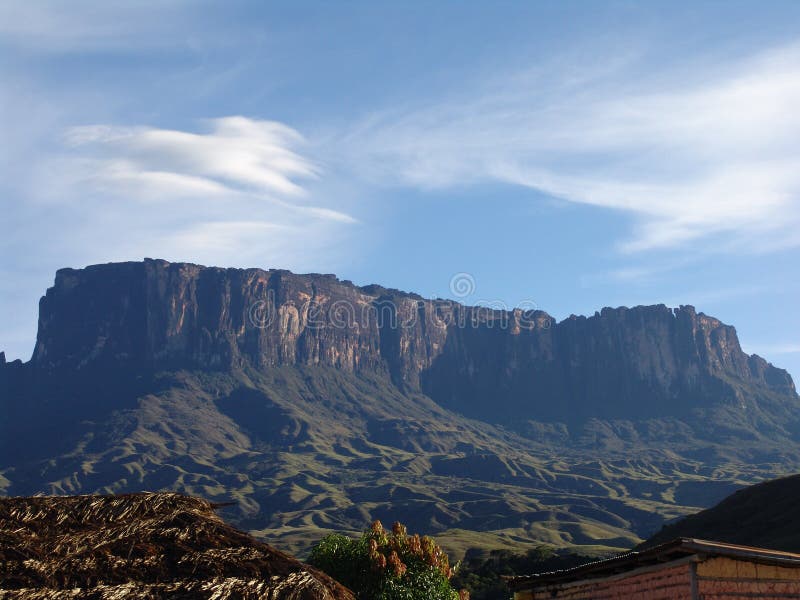 Large Stone Formations on the Climbing Path of Mount Roraima in ...