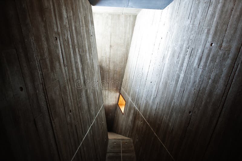 Large Stone Hall with Window in Ceiling Stock Photo - Image of frame ...