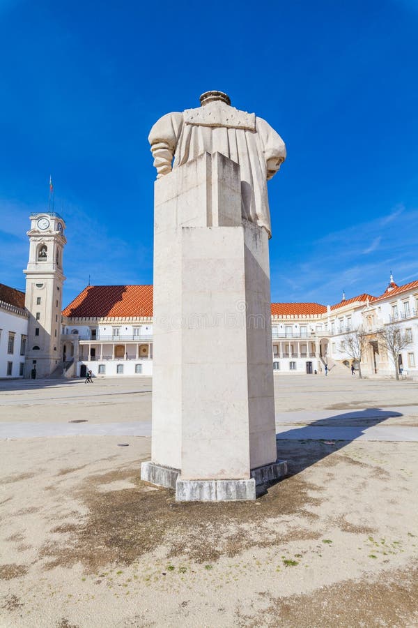 A Large Stone Monument in the Form of a Draped Figure Stands in a ...
