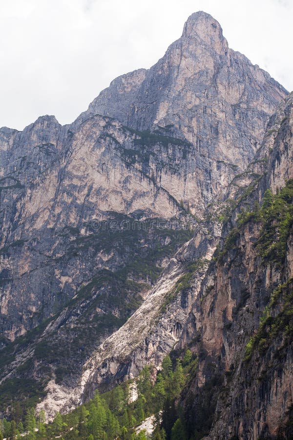 Large Stone Mountains in the Alps Stock Image - Image of stone, success ...