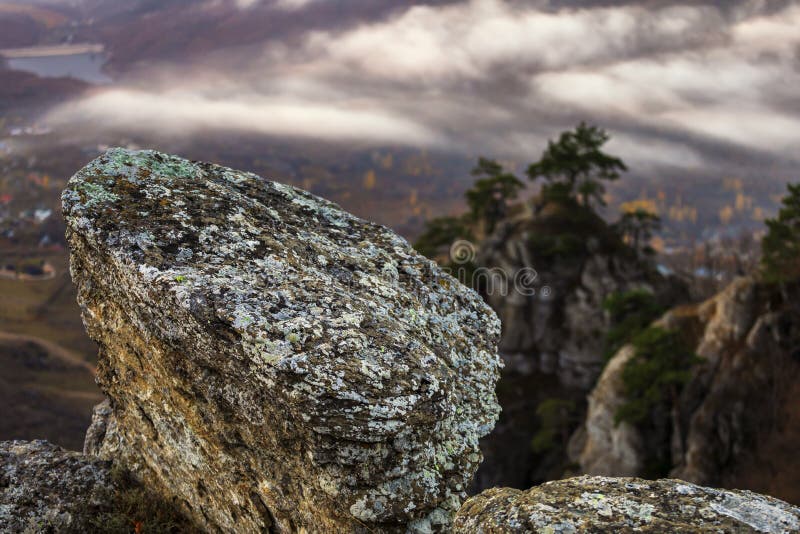 A big boulder. stock image. Image of hill, boulder, wildlife - 268744393