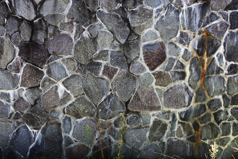 Stone wall stock photo. Image of footbridge, aging, exterior - 89285462