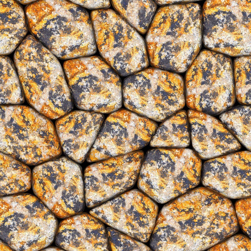 Big stone wall 0014 stock illustration. Illustration of seamless ...