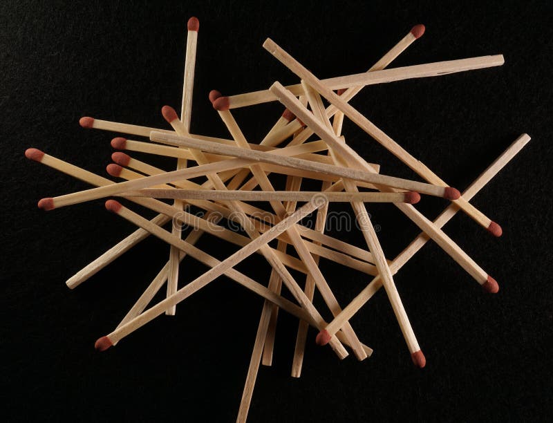 Large Striking Cooking Matches Stock Image - Image of candle, energy ...