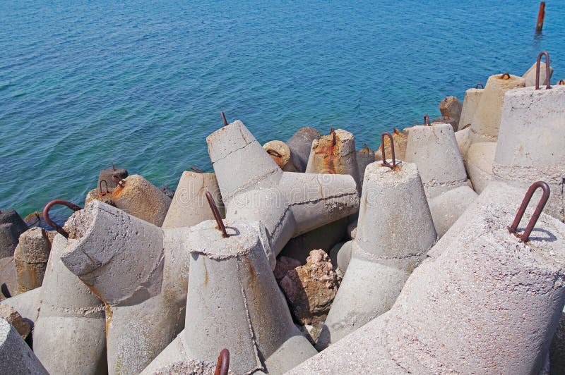 Large Structures Made of Concrete Stock Photo - Image of construction ...