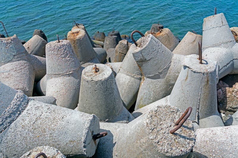 Large Structures Made of Concrete Stock Photo - Image of construction ...