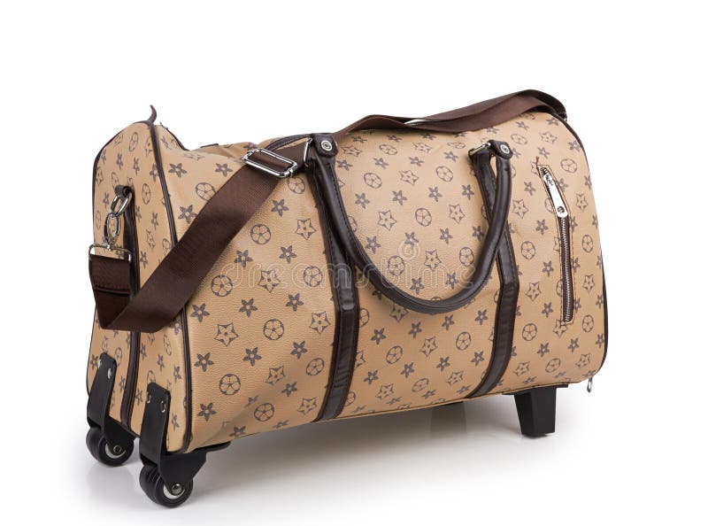 Large suitcase isolated stock image. Image of case, carry - 264698877