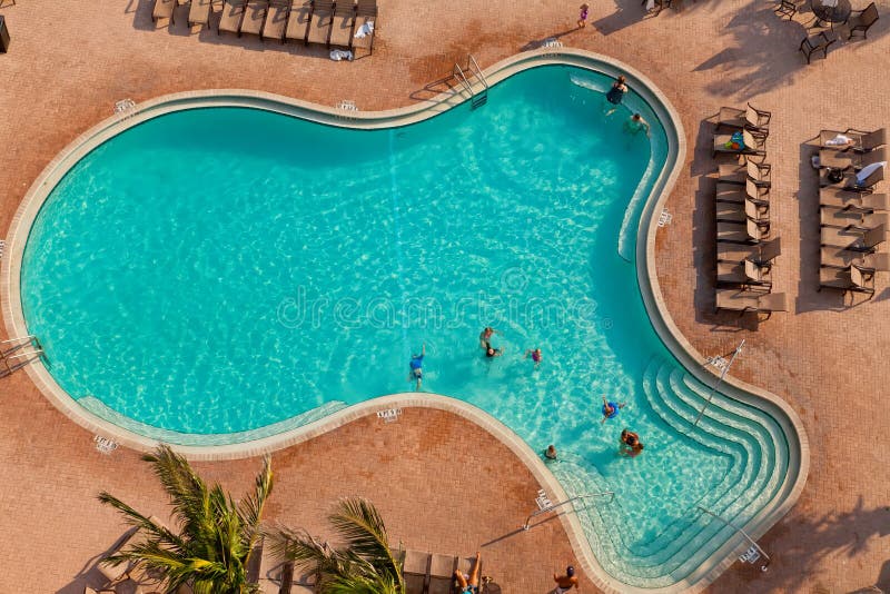 Large swimming pool stock photo. Image of exotic, beautiful - 111890010