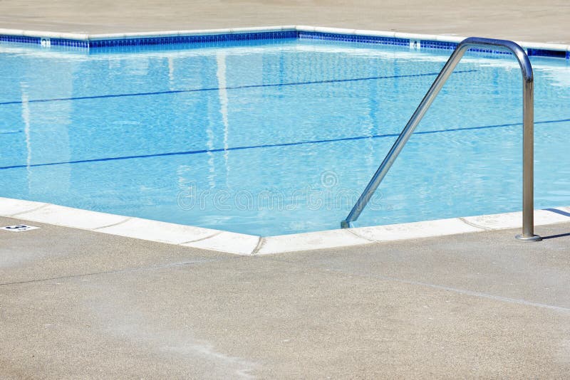 Handicap Ramp Leading To Swimming Pool Stock Photo - Image of ramp ...