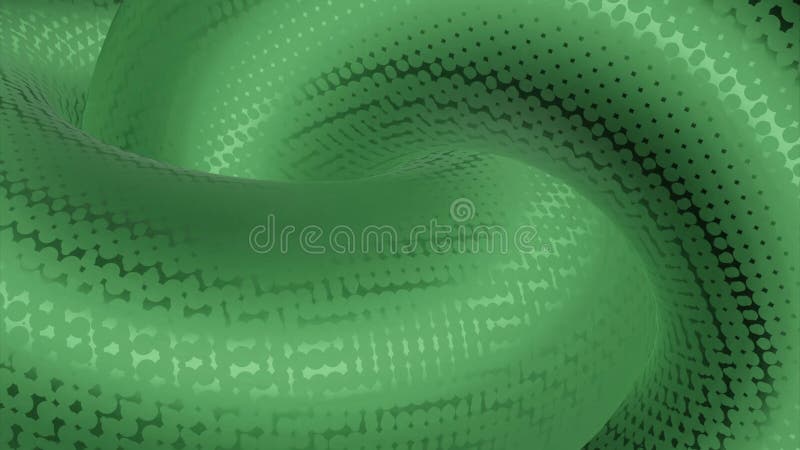 Large Swirling Loop. Design. 3D Twisting Loop with Reflecting Dots ...