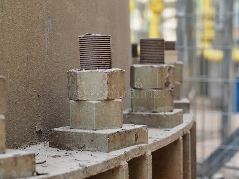 Large Swirling Nuts and Bolts Stock Photo - Image of iron, metal: 98240382