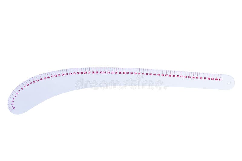 A Large Tailor S Ruler is a Template for Building a Pattern. Tools and ...