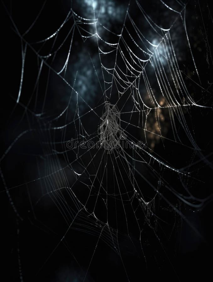 A Large Tangled Web Spun in the Darkness Illuminated by a Single Beam ...