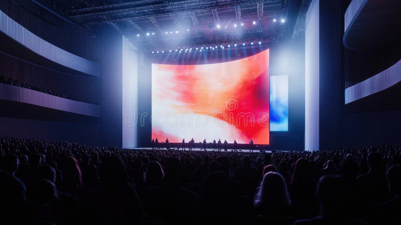 Large Tech Event with Digital Ticketing, Live Streaming. Attendees ...