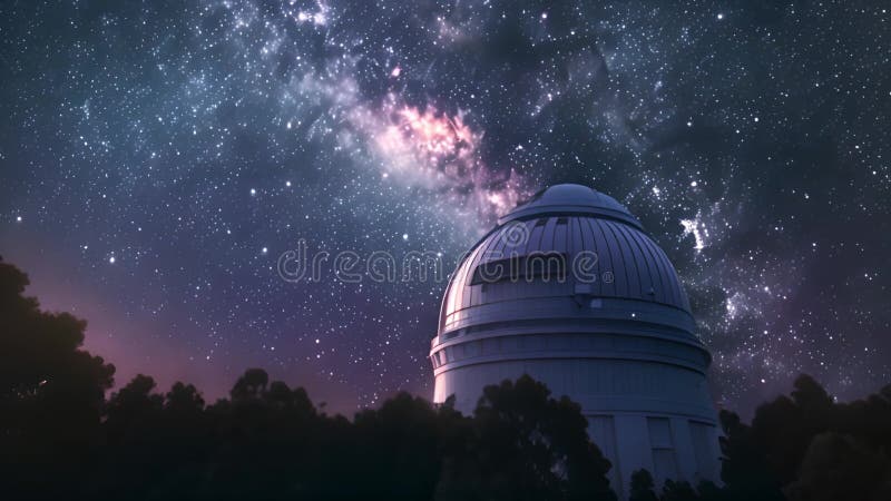 Massive Telescope in Forest Setting Stock Video - Video of progress ...