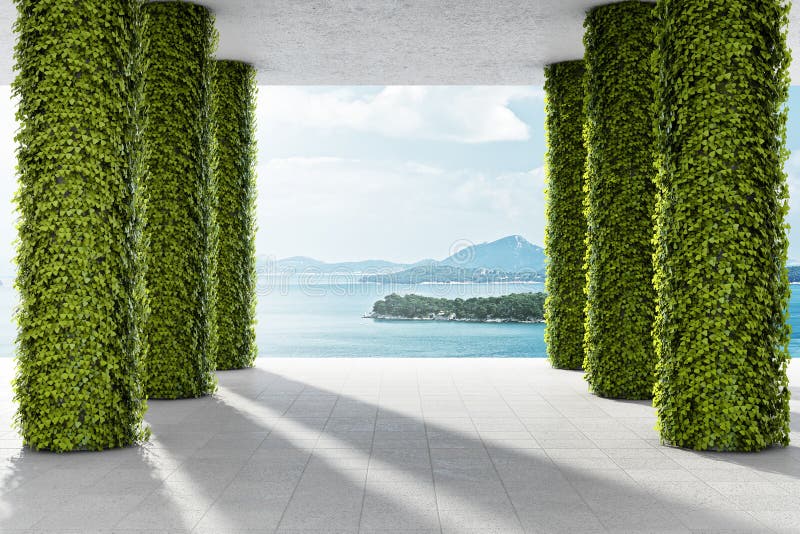 Columns Plants Stock Illustrations – 303 Columns Plants Stock ...