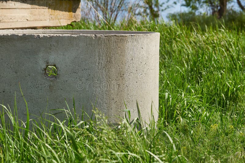 Large Concrete Ring for Laying Sewerage, Well Construction, Water Pipes ...